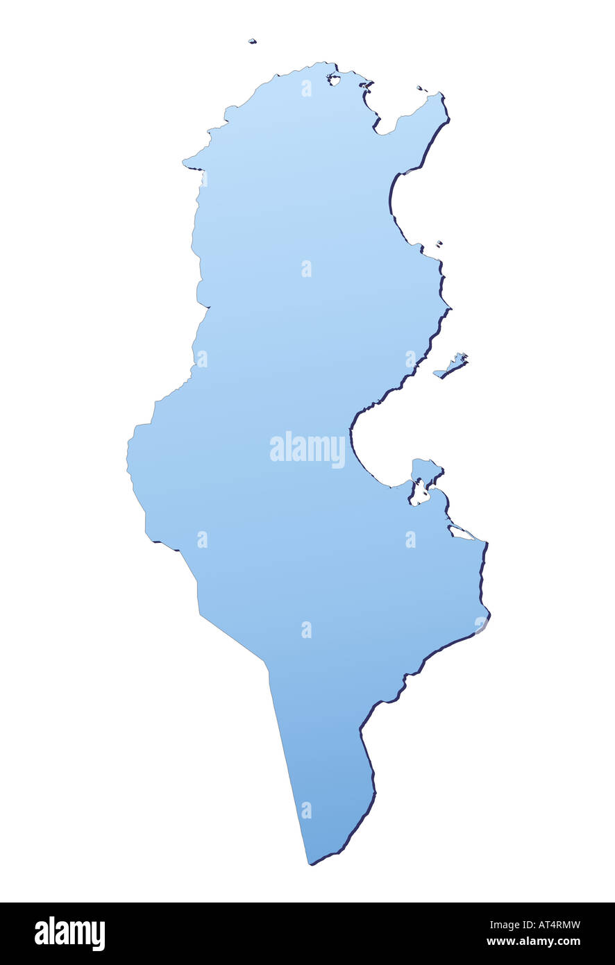 Tunisia map hi-res stock photography and images - Alamy