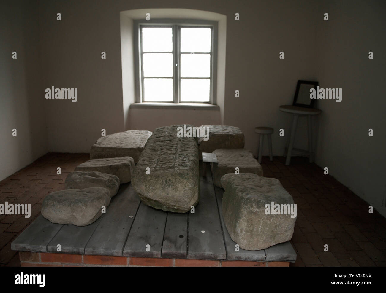 An historical monument the Stones of Mora in Knivsta Uppsala Lan Sweden ...