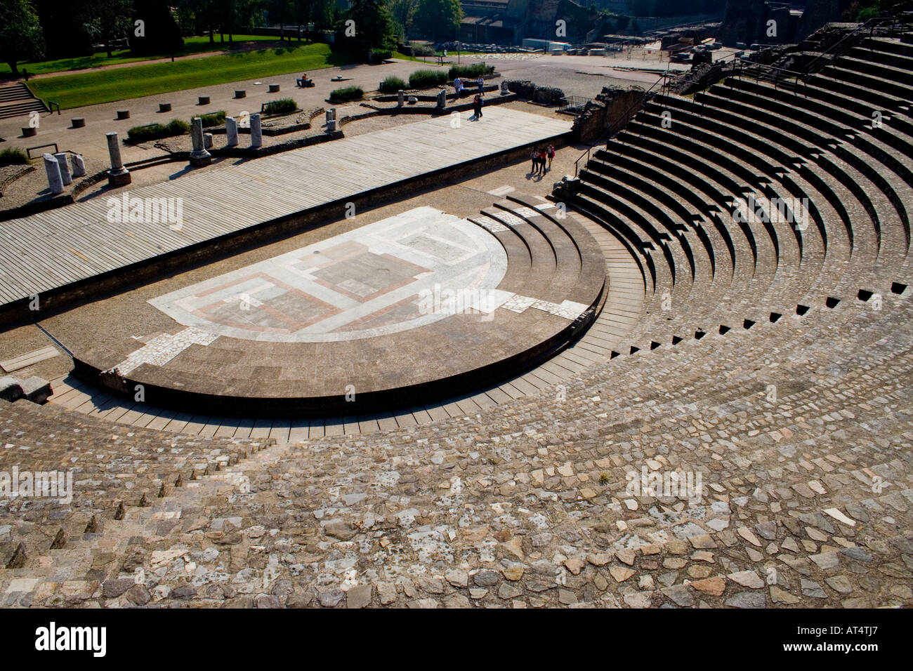Roman amphitheatre lyon france hi-res stock photography and images - Alamy
