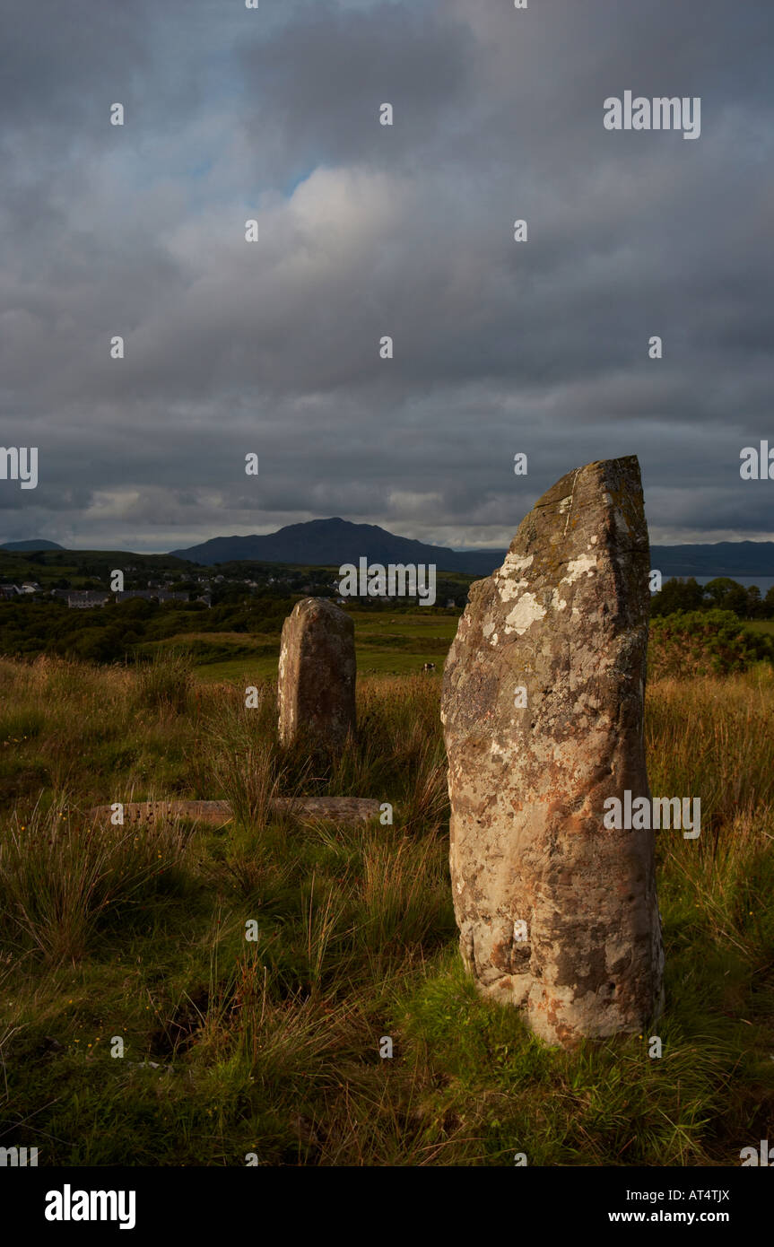 Isle of mull standing stone hi-res stock photography and images - Alamy
