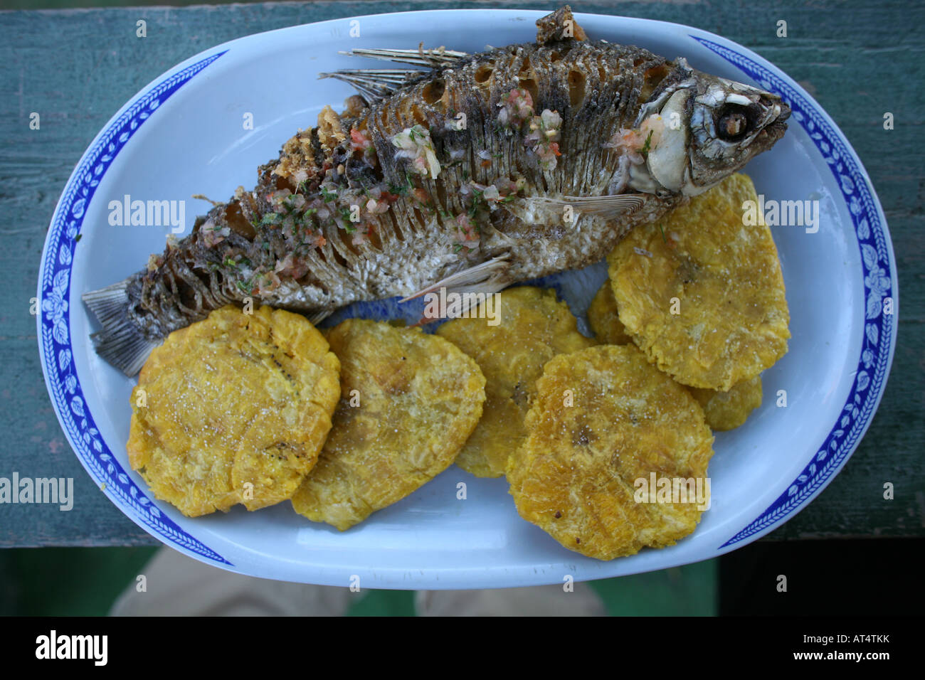 Deep fried fish is a traditional Colombian dish Stock Photo - Alamy
