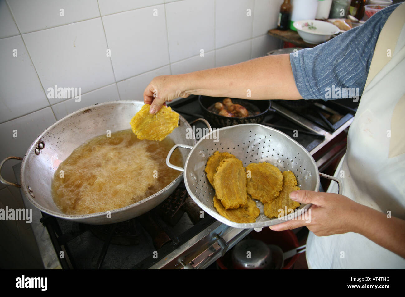 Deep fried fish is a traditional Colombian dish Stock Photo - Alamy