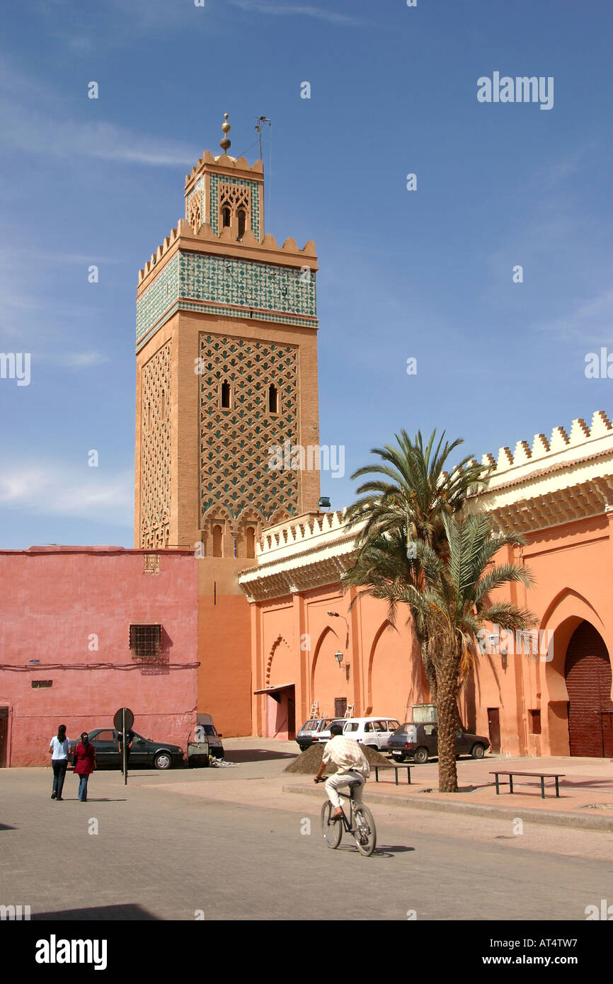 Morocco Marrakesh Kasbah mosque Stock Photo - Alamy