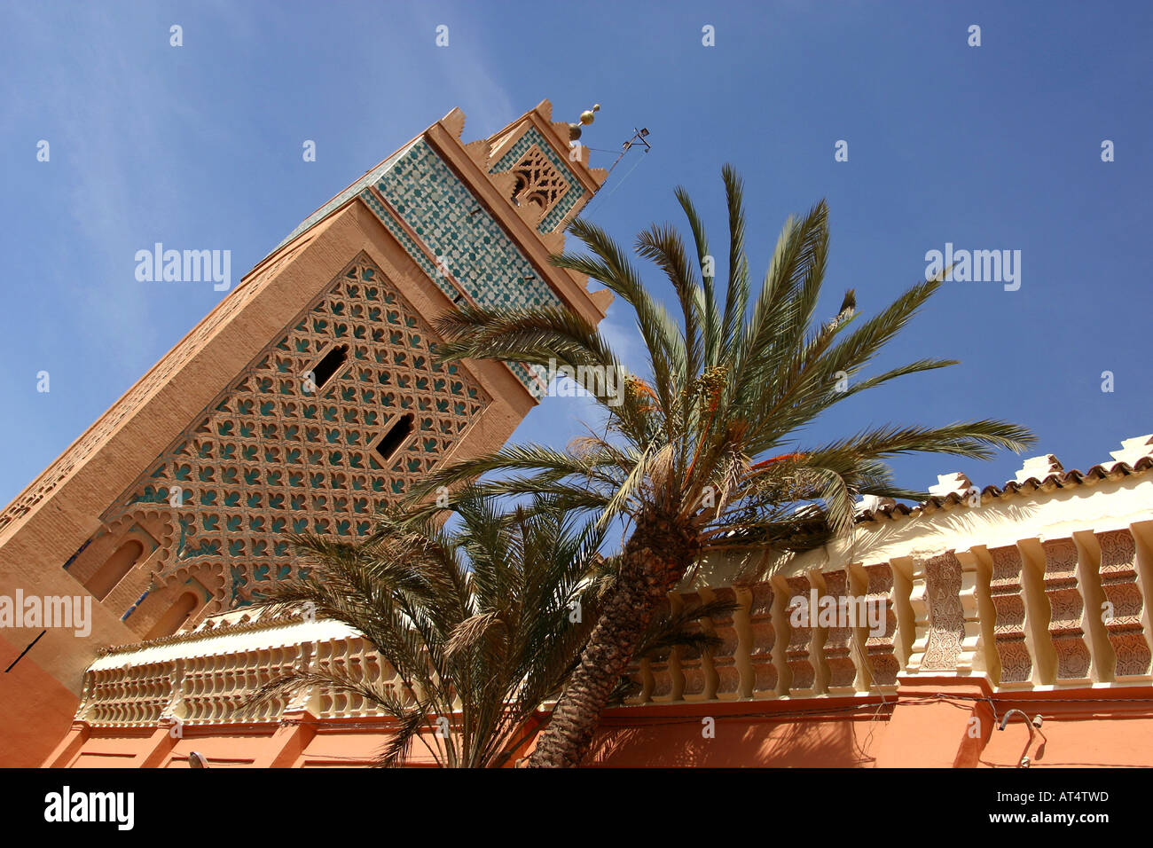 Morocco Marrakesh Kasbah mosque Stock Photo - Alamy