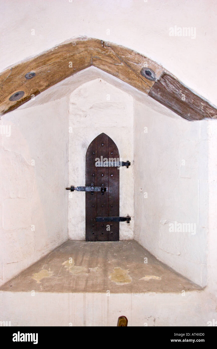 St Marys Church Alton Barnes Wiltshire UK Squint Stock Photo - Alamy