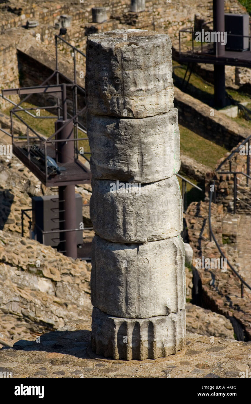 The roman amphitheatre in lyon hi-res stock photography and images - Alamy