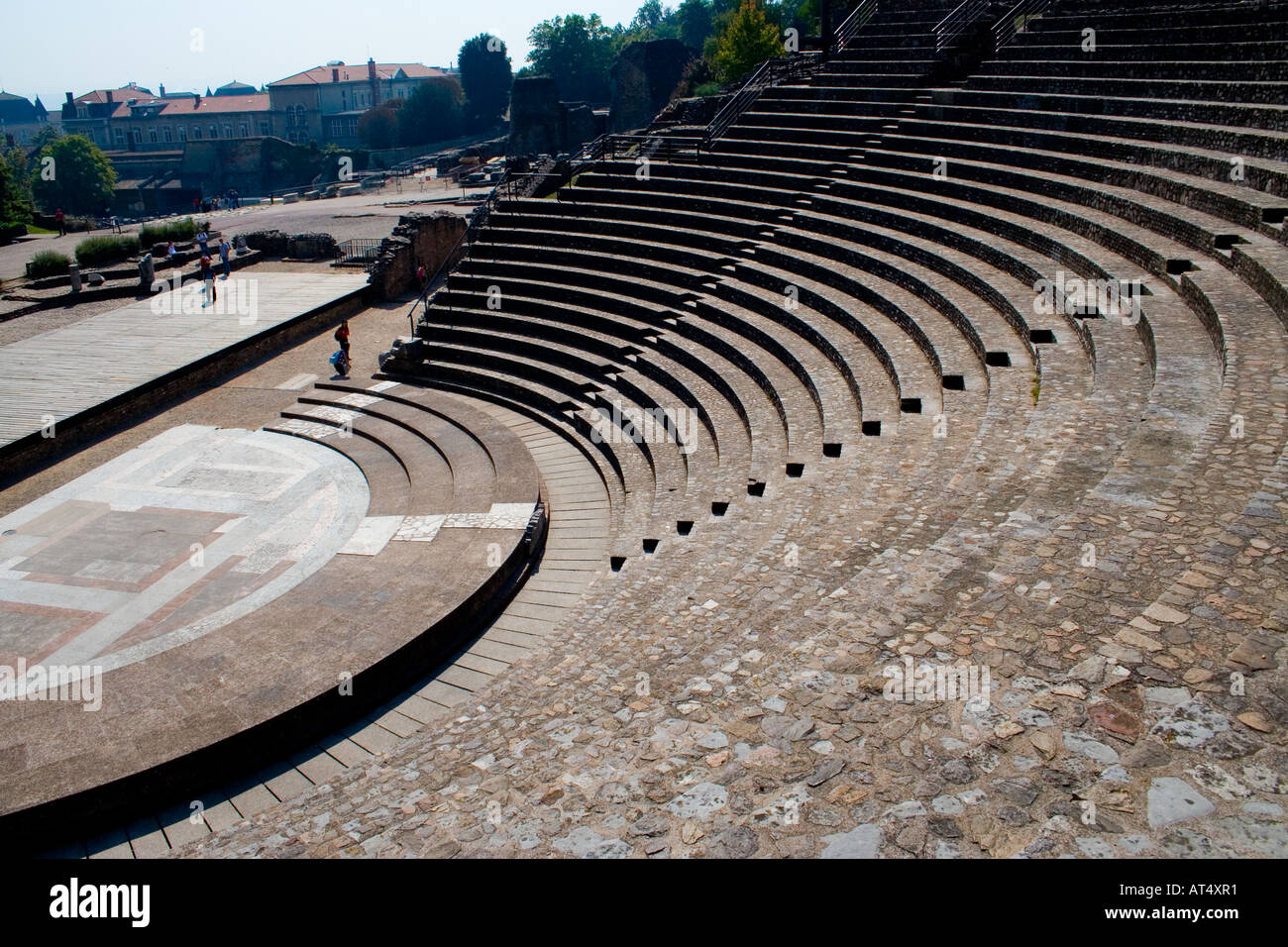 The roman amphitheatre in lyon hi-res stock photography and images - Alamy