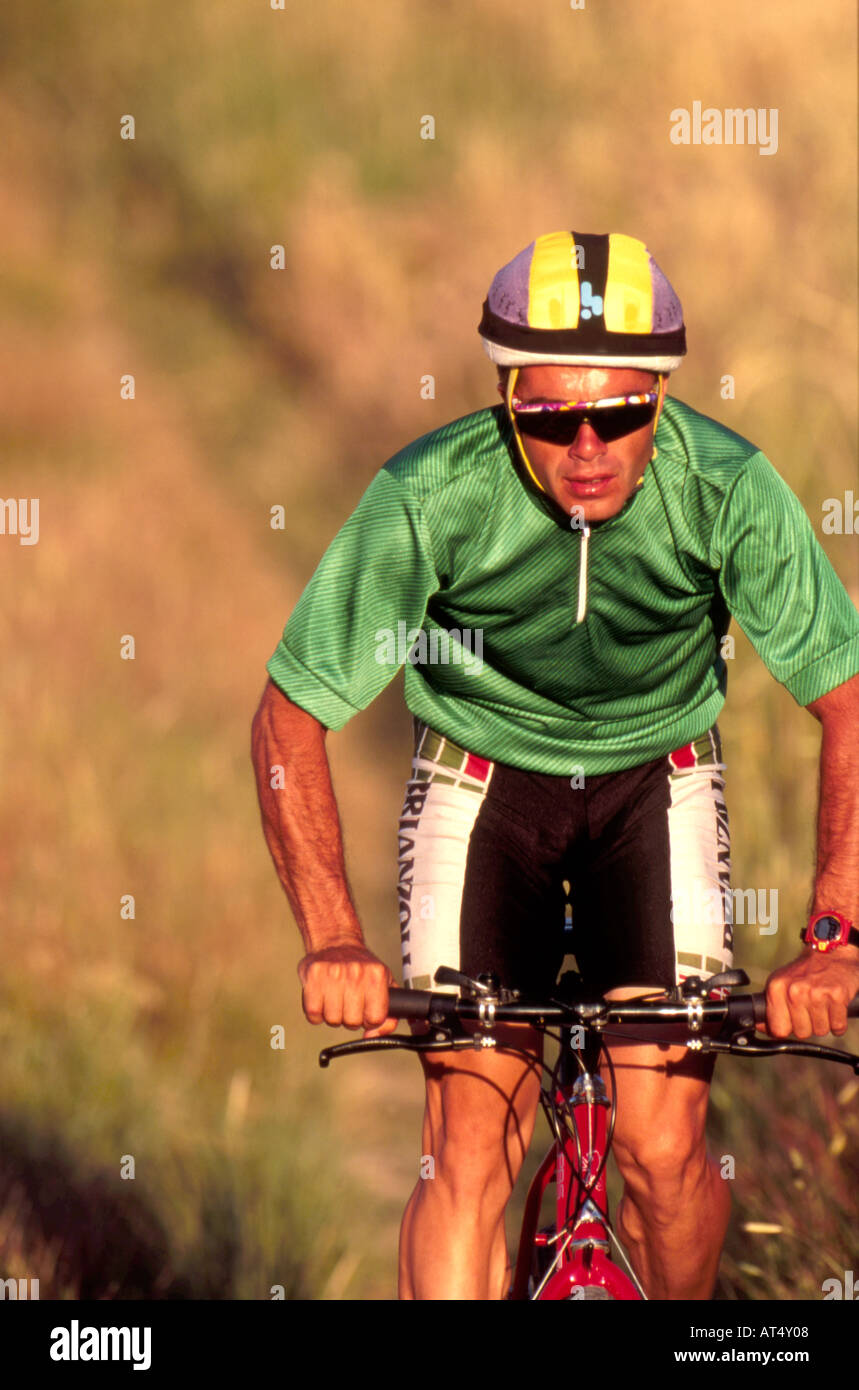 Close up shot male cyclist hi-res stock photography and images - Alamy
