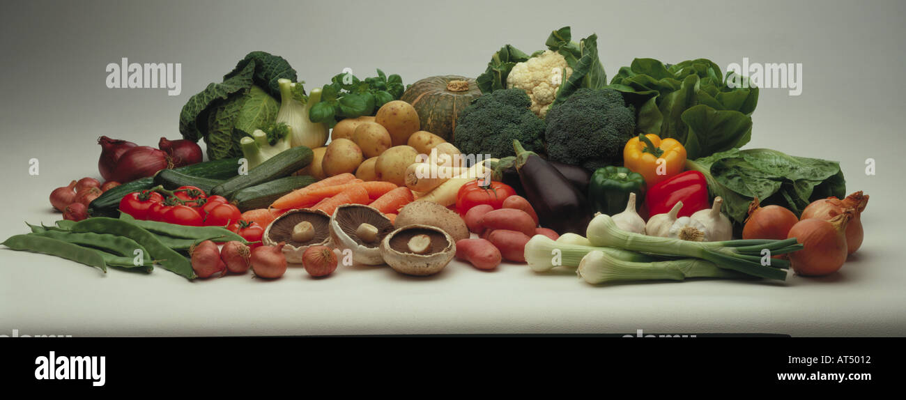 various fruit and vegetable items Stock Photo - Alamy