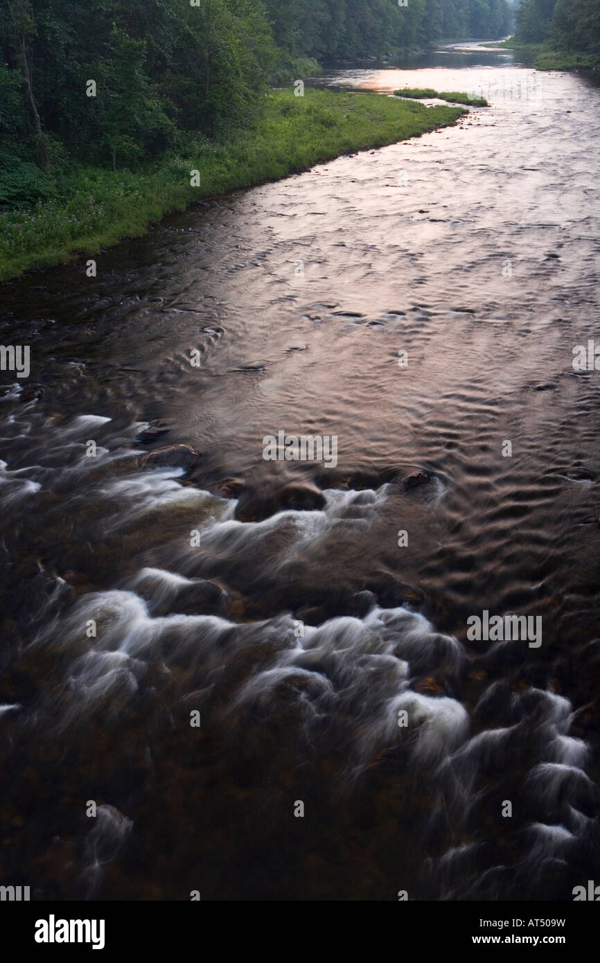 The West River in Jamaica, Vermont. Connecticut River Tributary Stock ...