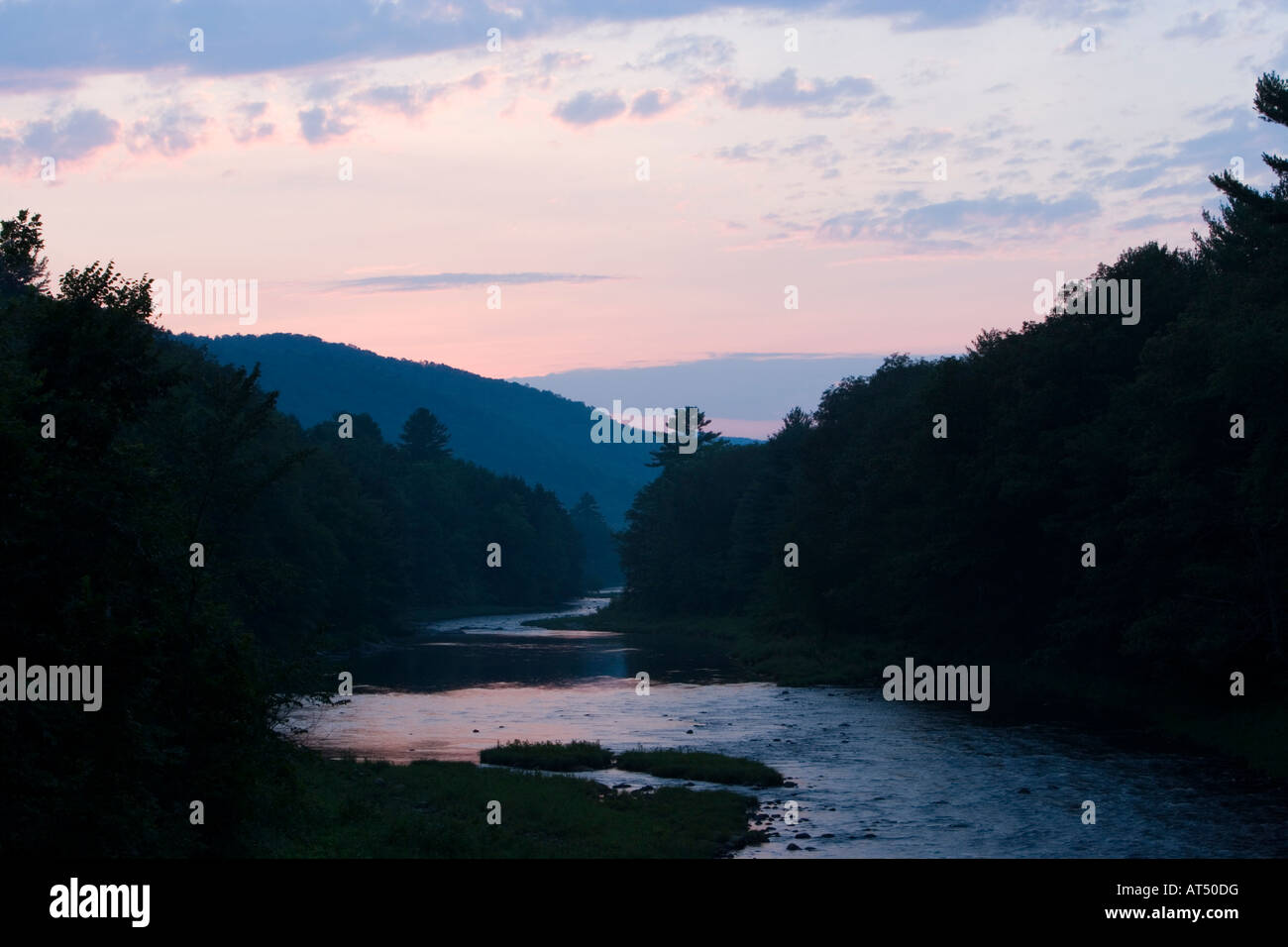 The West River in Jamaica, Vermont. Connecticut River Tributary. After ...