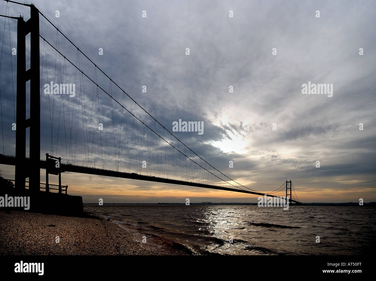 Humber Bridge Humberside UK Stock Photo - Alamy
