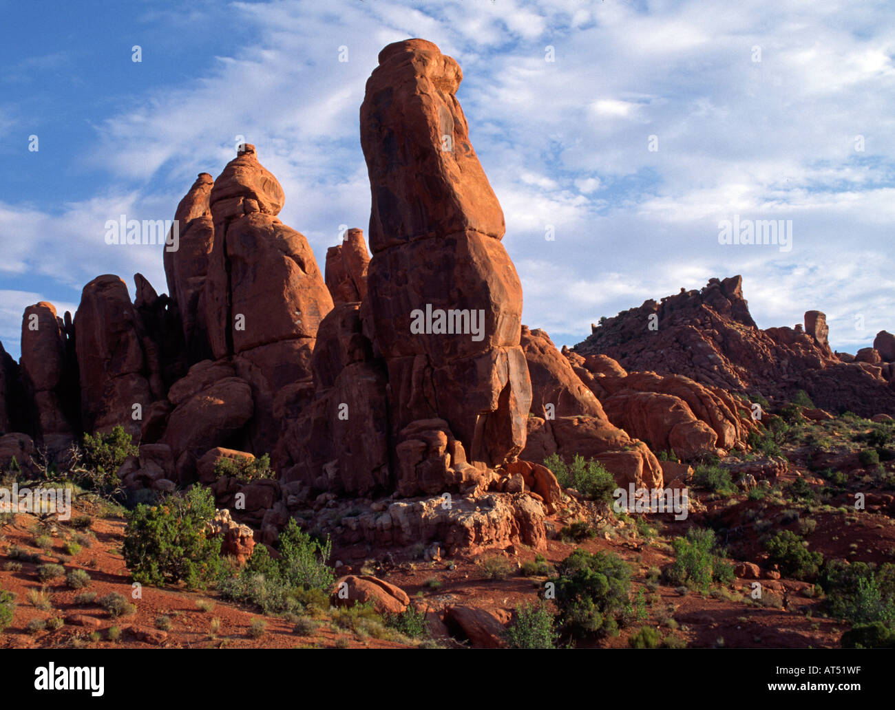 DEVILS GARDEN ARCHES NATIONAL PARK UTAH Stock Photo - Alamy