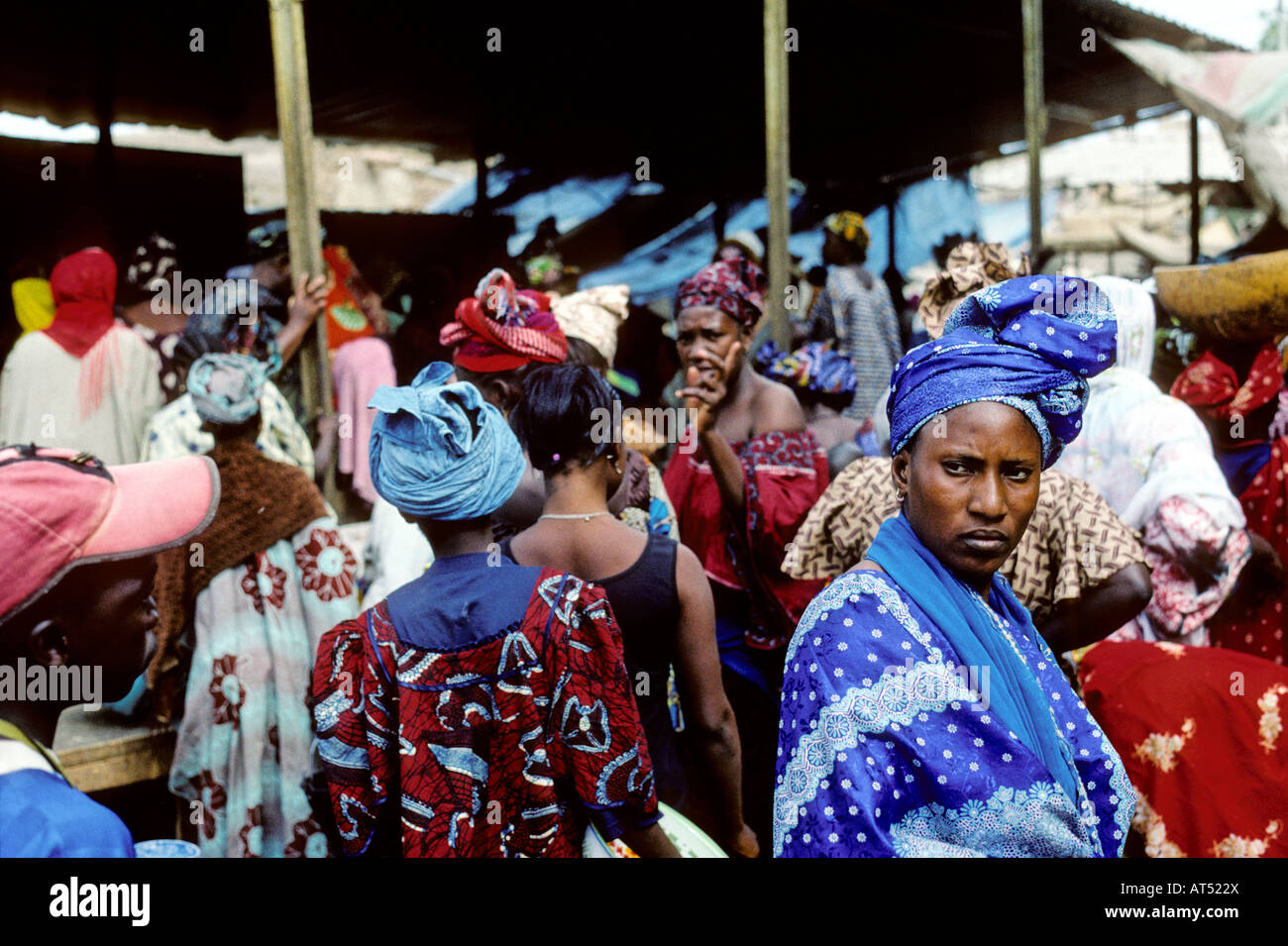 Market scene, Bamako, Mali Stock Photo - Alamy