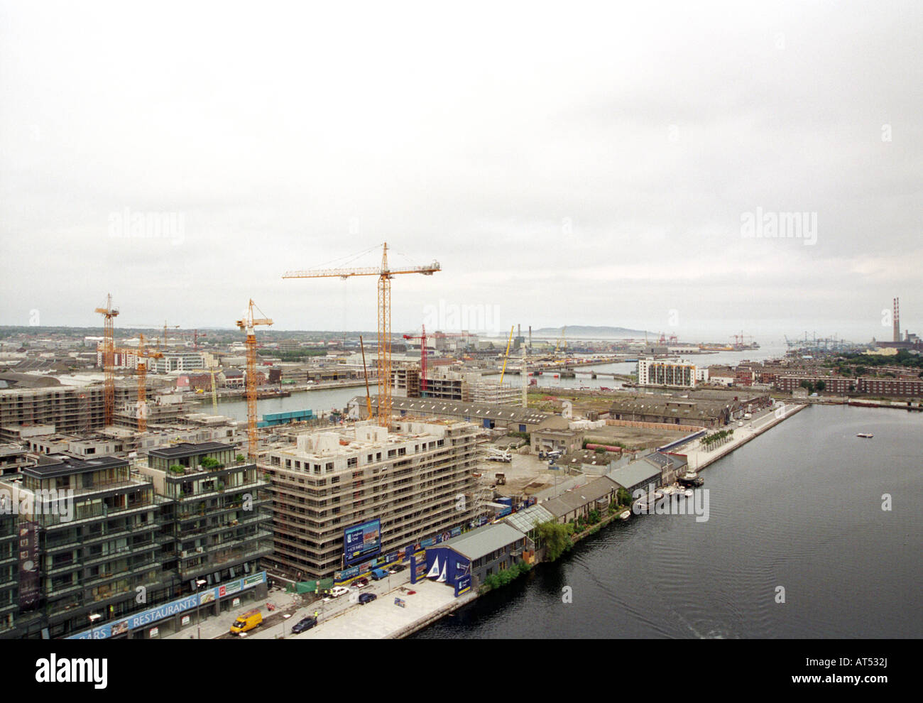Dublin Dockland Redevelopment www osheaphotography com Stock Photo - Alamy