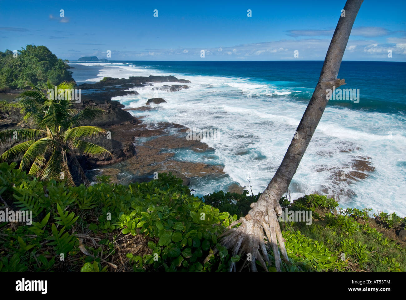 SAMOA southcoast Ocean-Trench ocean trench coast rock stone famous ...