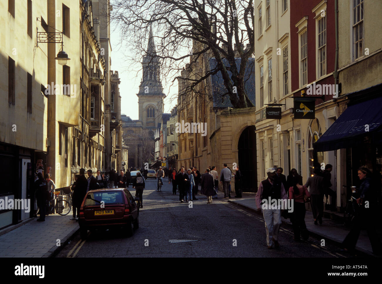 Turl street in oxford city hi-res stock photography and images - Alamy