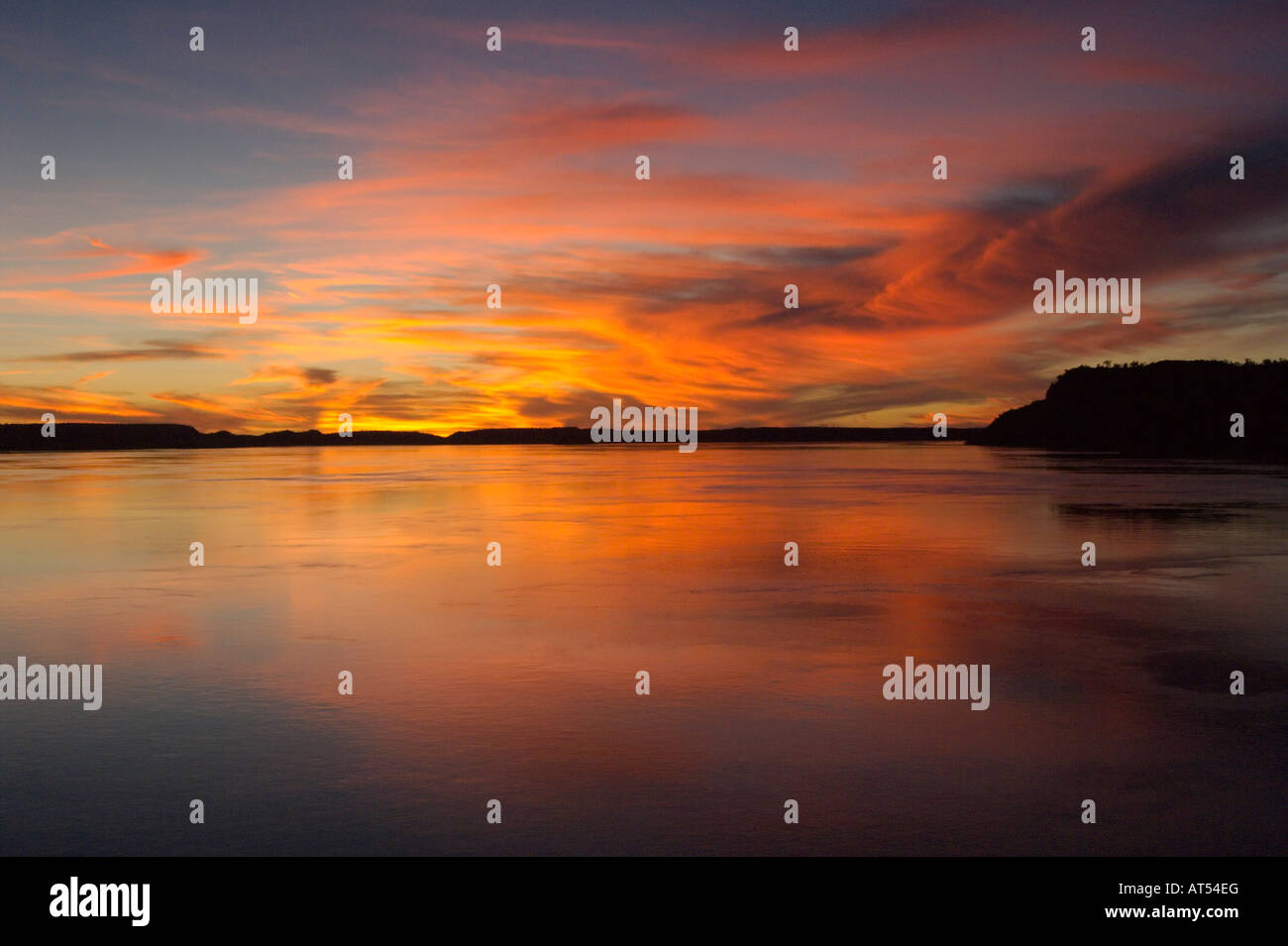 Sunset over st george basin hi-res stock photography and images - Alamy