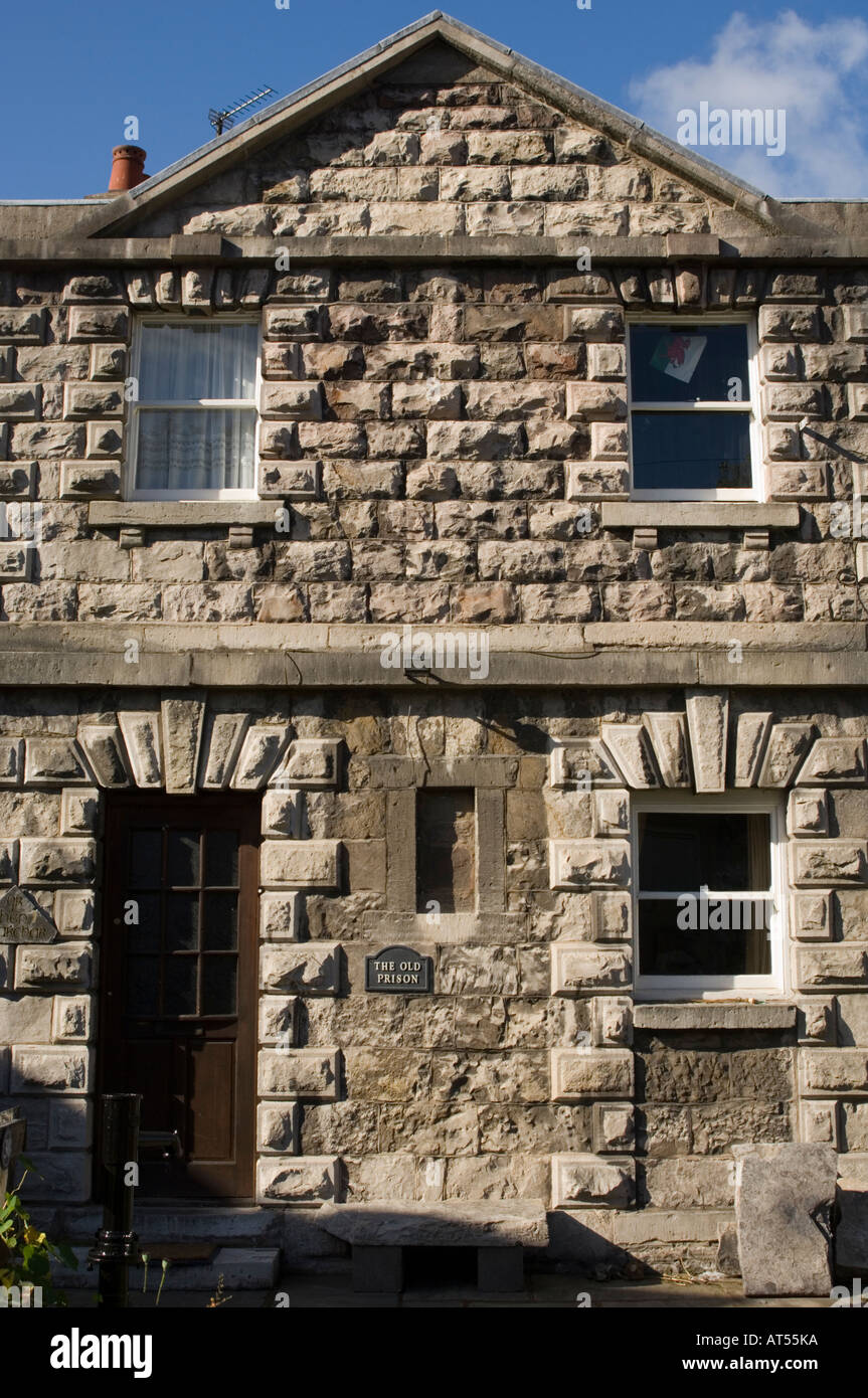 Denbigh (Dinbych) , Vale of Clwyd, North Wales - old gaol jail building ...