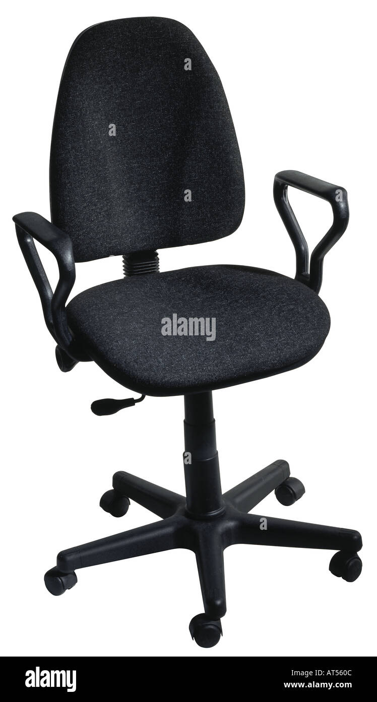Photograph of an office swivel chair Stock Photo - Alamy