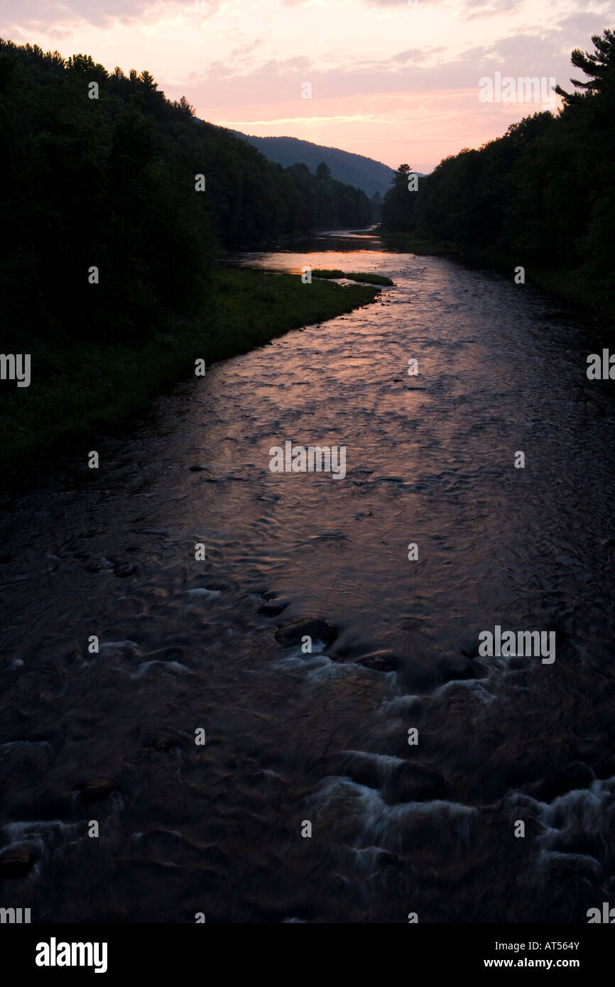 The West River in Jamaica, Vermont. Connecticut River Tributary. After ...