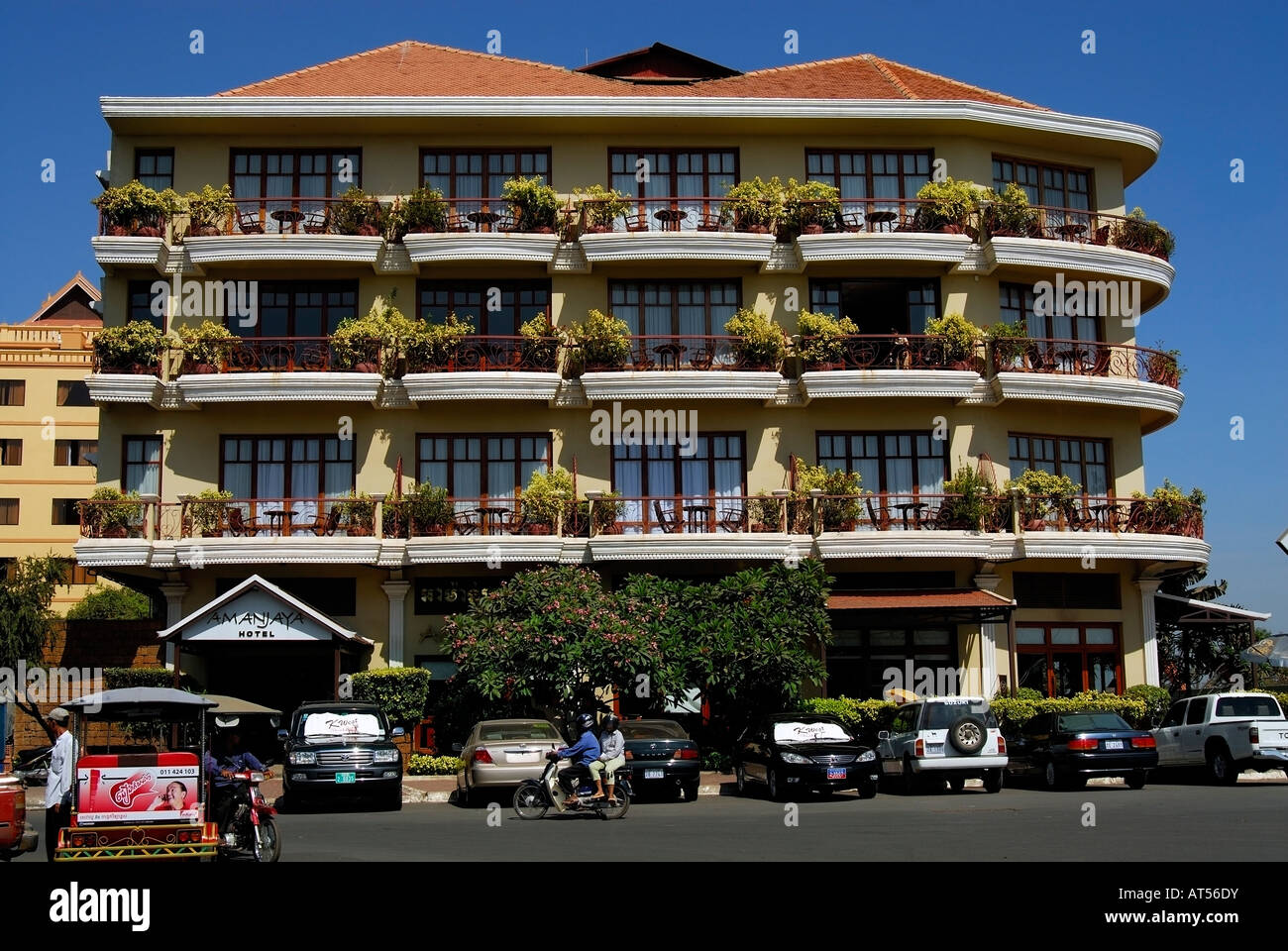 Amanjaya Hotel,Phnom Penh,Cambodia Stock Photo - Alamy