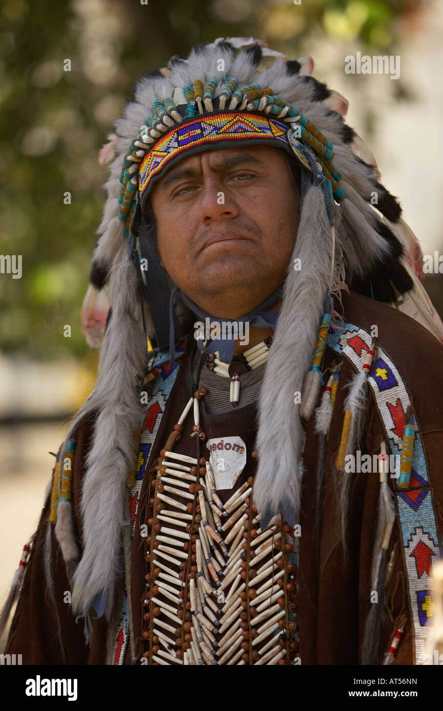 native american musician photographed at Dun laoghire world heritage ...
