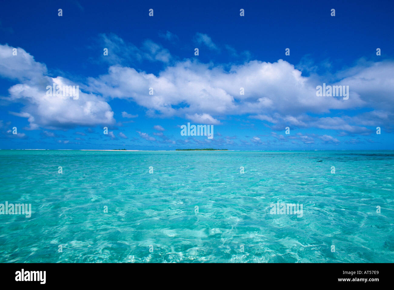Maina Island Aitutaki Cook Islands Stock Photo - Alamy