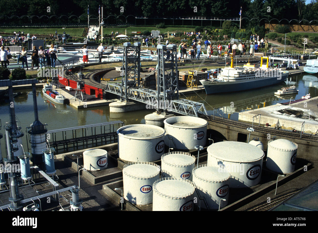 Madurodam miniature city Scheveningen model Dutch town on a 1:25 scale ...