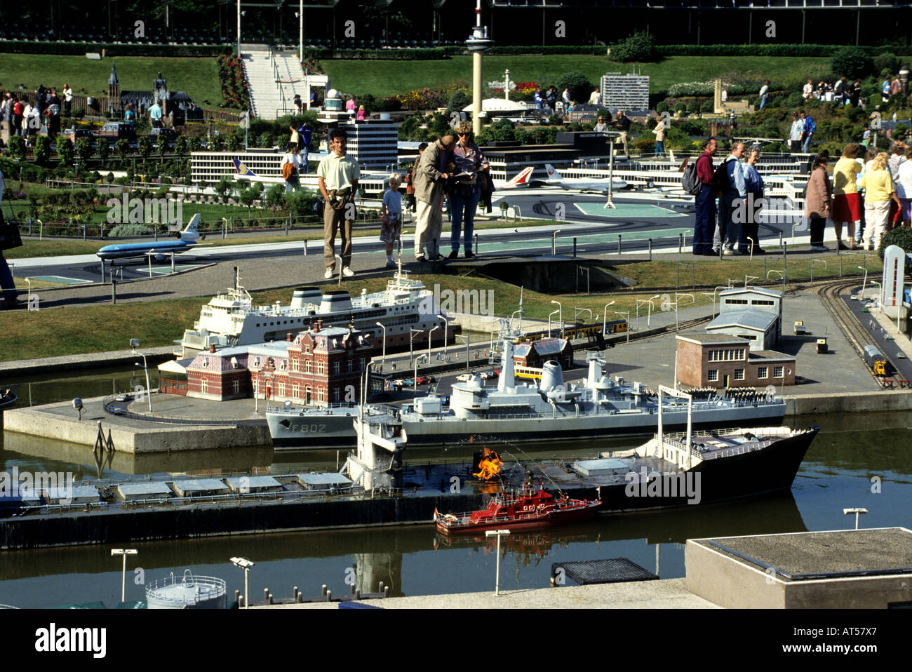 Madurodam miniature city Scheveningen model Dutch town on a 1:25 scale ...