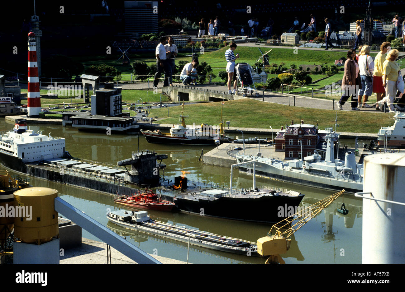 Madurodam miniature city Scheveningen model Dutch town on a 1:25 scale ...