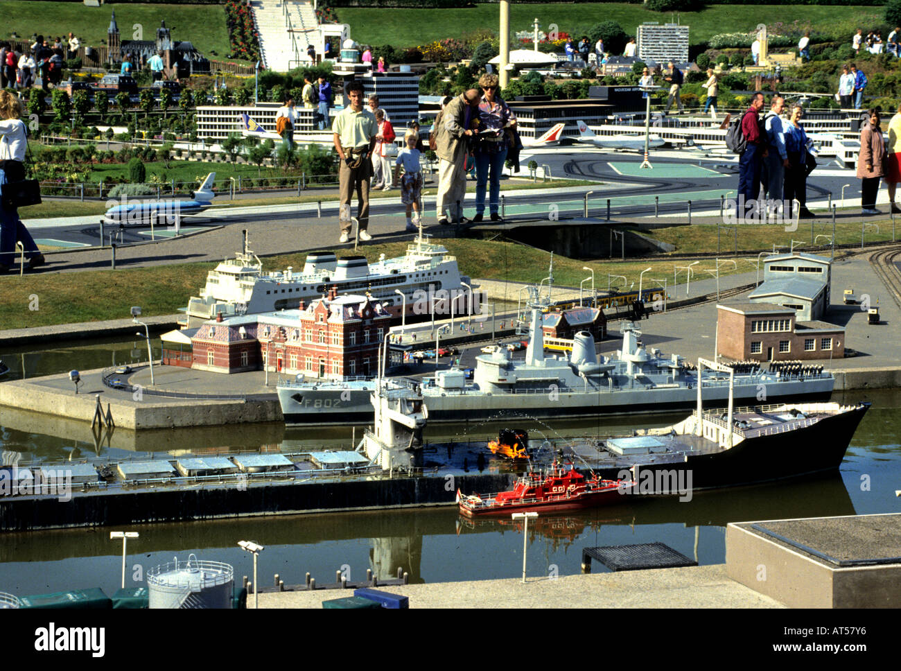 Madurodam miniature city Scheveningen model Dutch town on a 1:25 scale ...