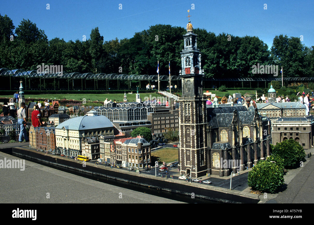 Madurodam miniature city Scheveningen model Dutch town on a 1:25 scale ...