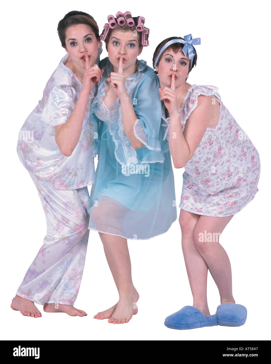 Pyjama party Cut Out Stock Images & Pictures - Alamy