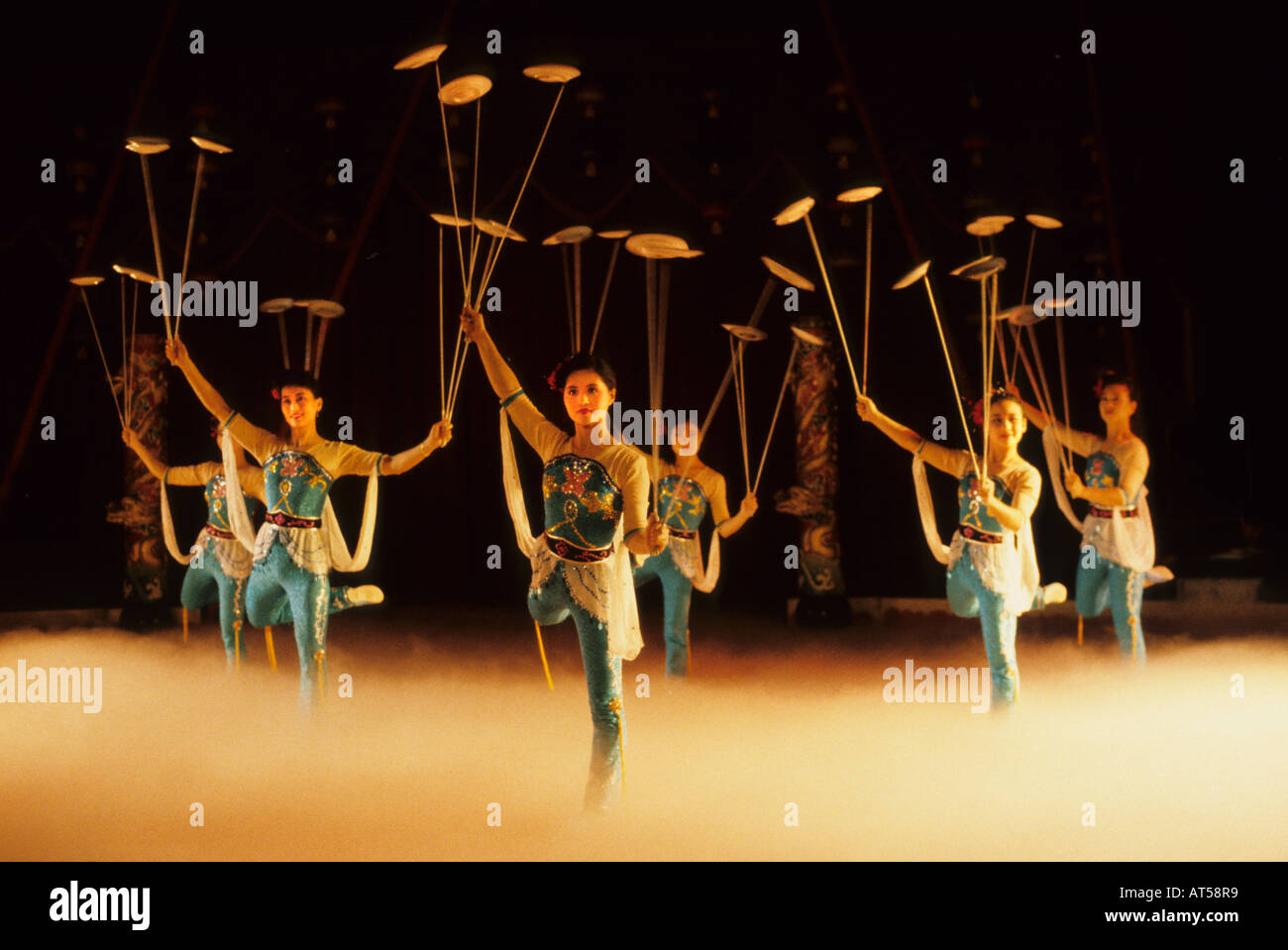 Chinese State Circus Acrobats feats China Holland Stock Photo - Alamy