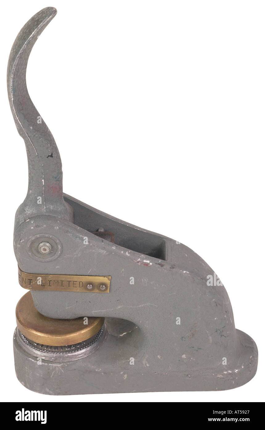 Seal maker hi-res stock photography and images - Alamy