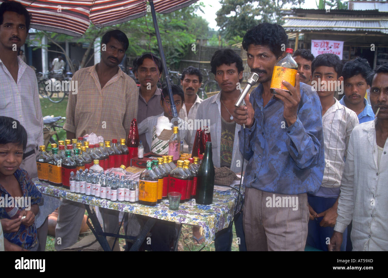Assam stallholder in local market hi-res stock photography and images ...