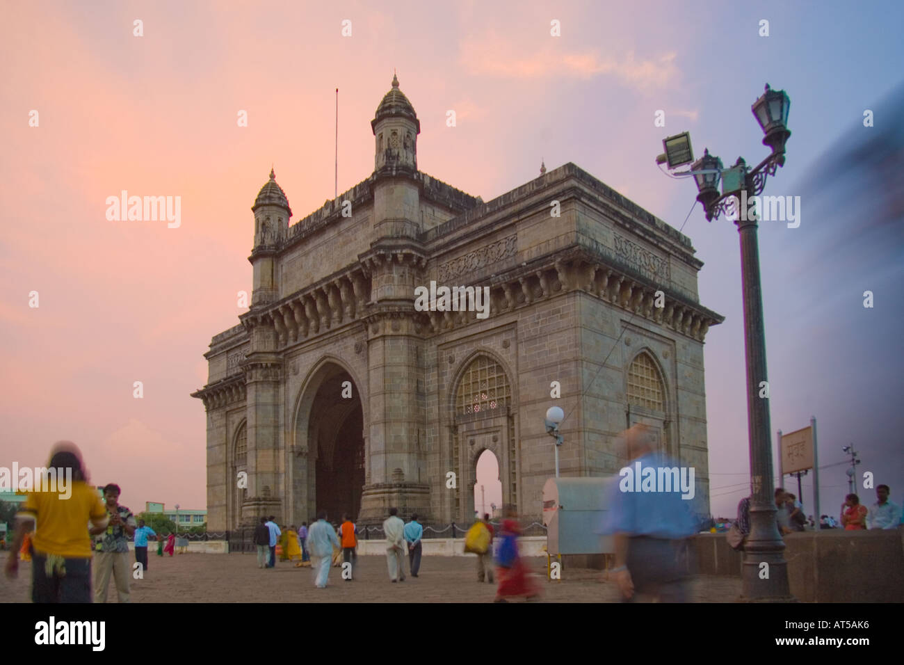 Gateway of India at sunset, Mumbai - India Stock Photo - Alamy