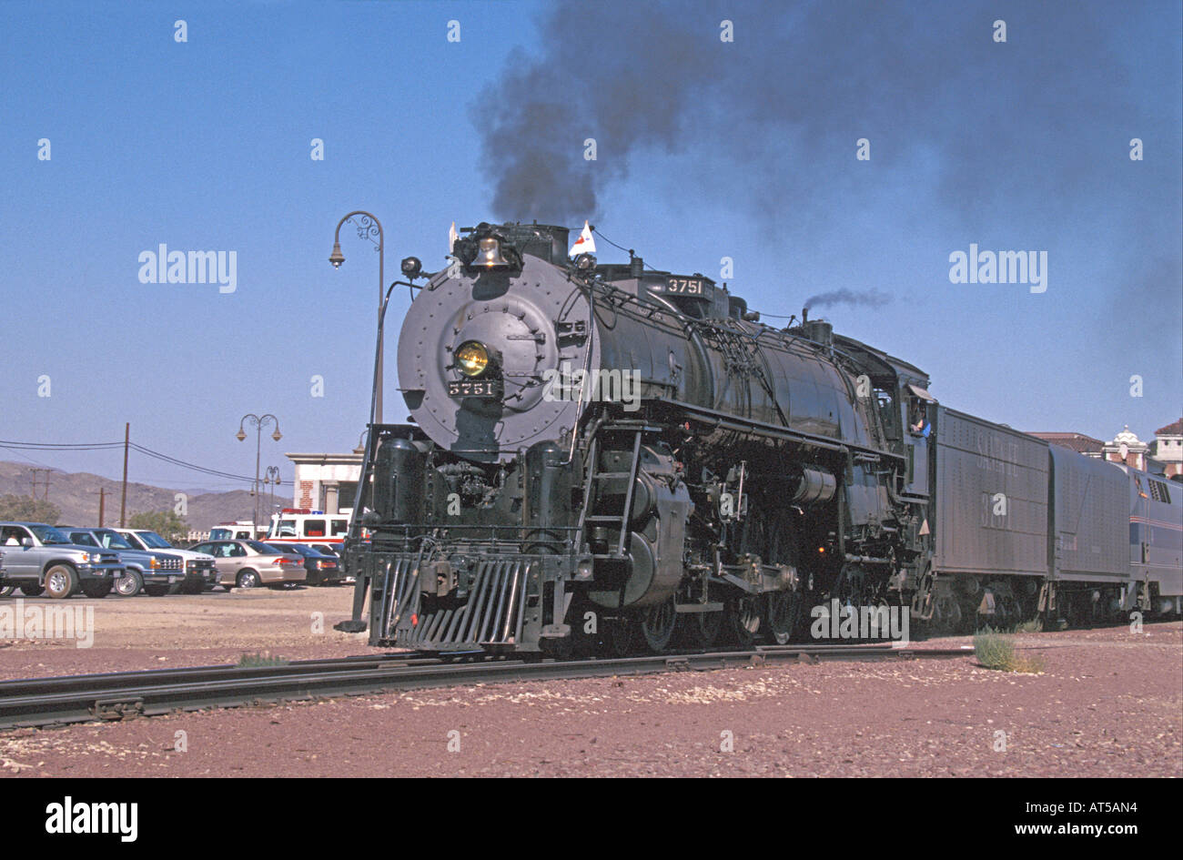 Santa fe steam locomotive 3751 hi-res stock photography and images - Alamy