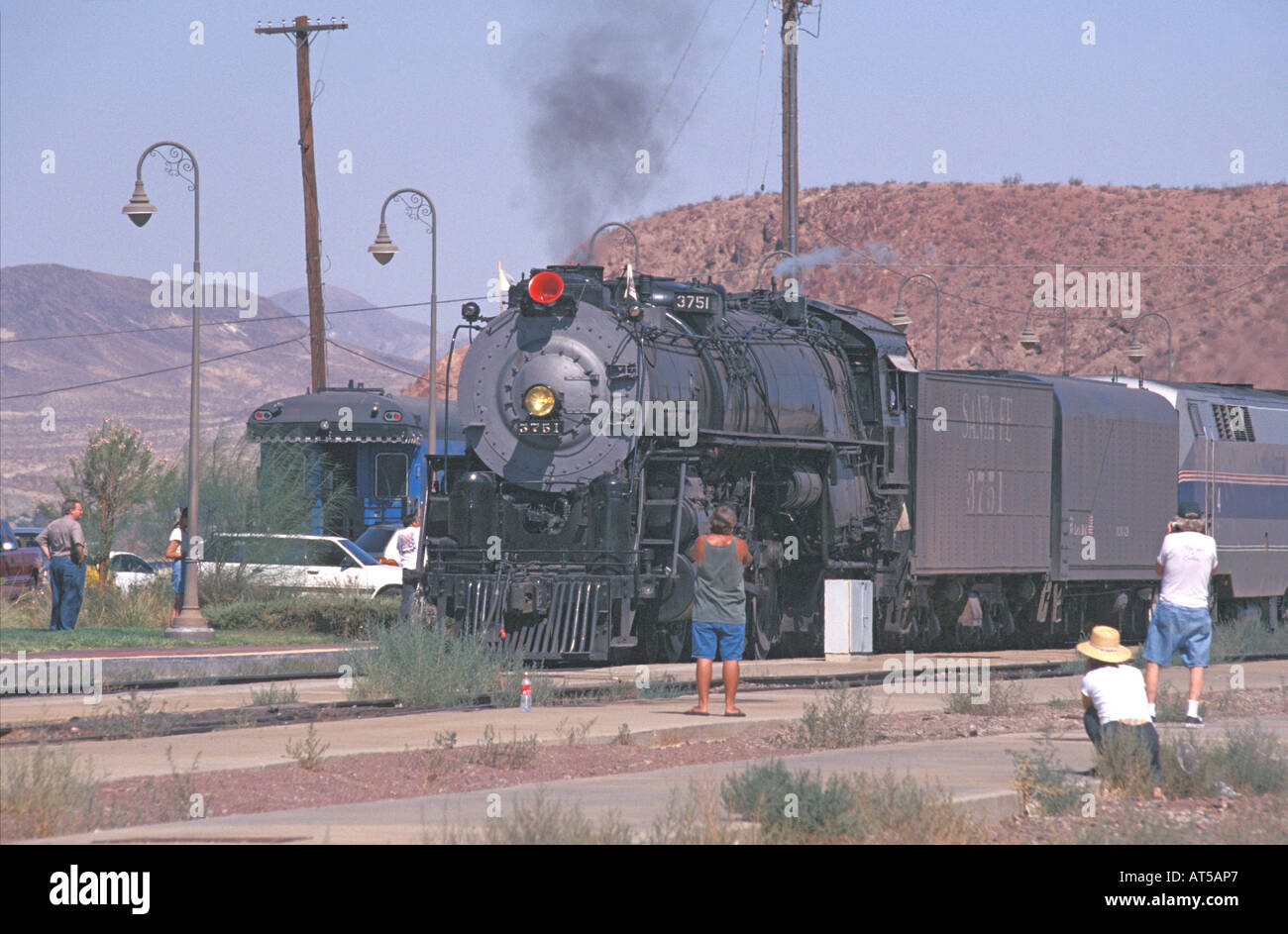 Santa fe steam locomotive 3751 hi-res stock photography and images - Alamy
