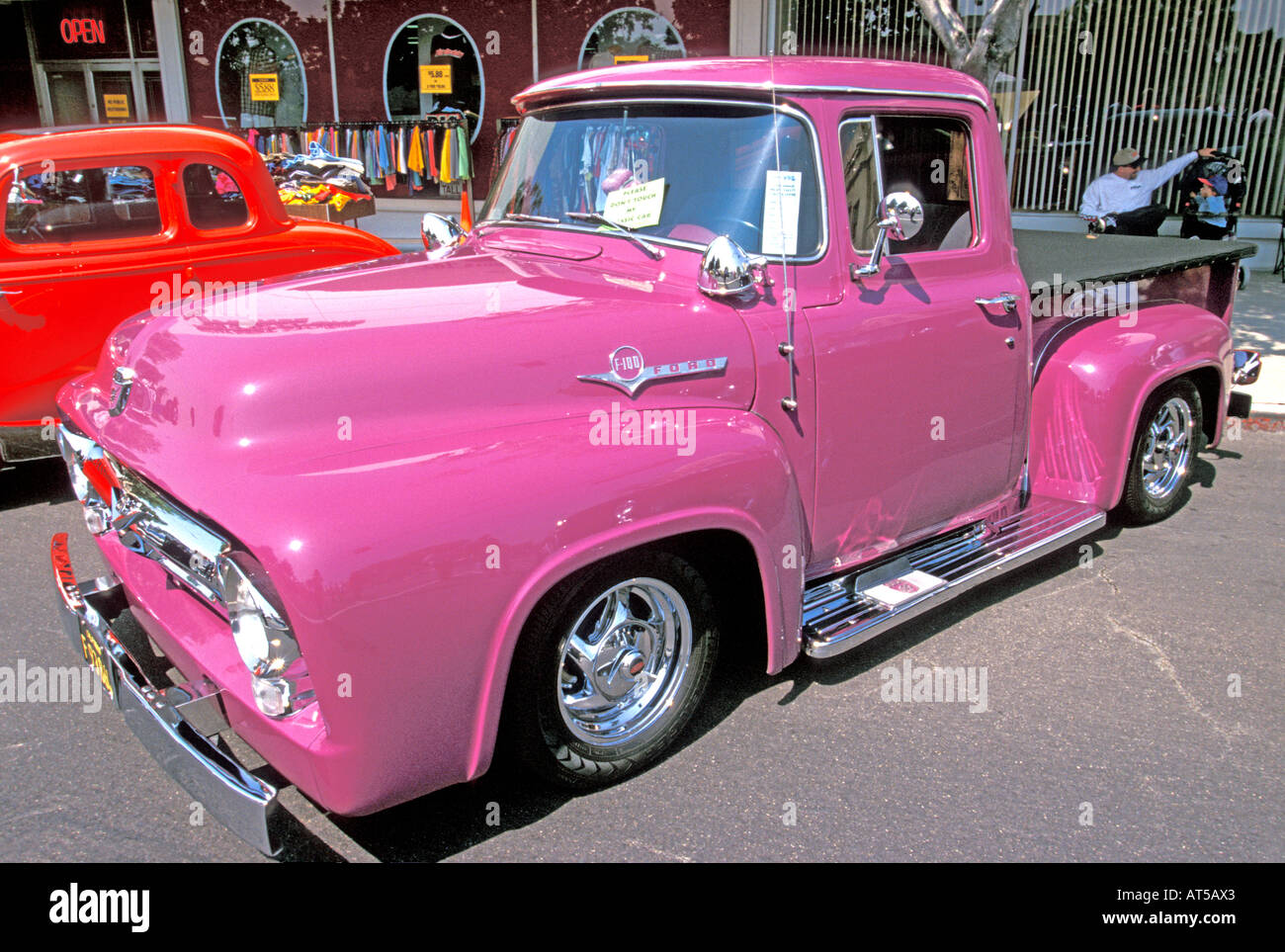 Hot Pink Ford Trucks