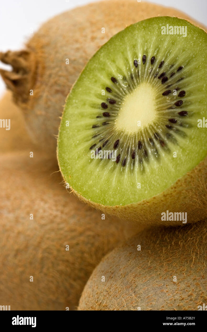 Close up of kiwi fruit hi-res Stock Photo - Alamy