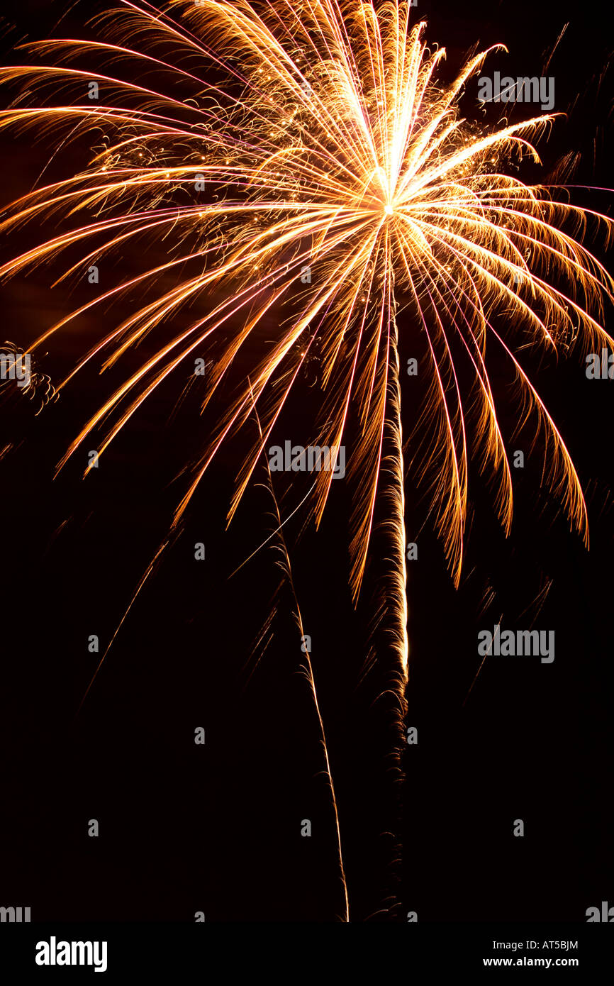 Firework close up Stock Photo - Alamy