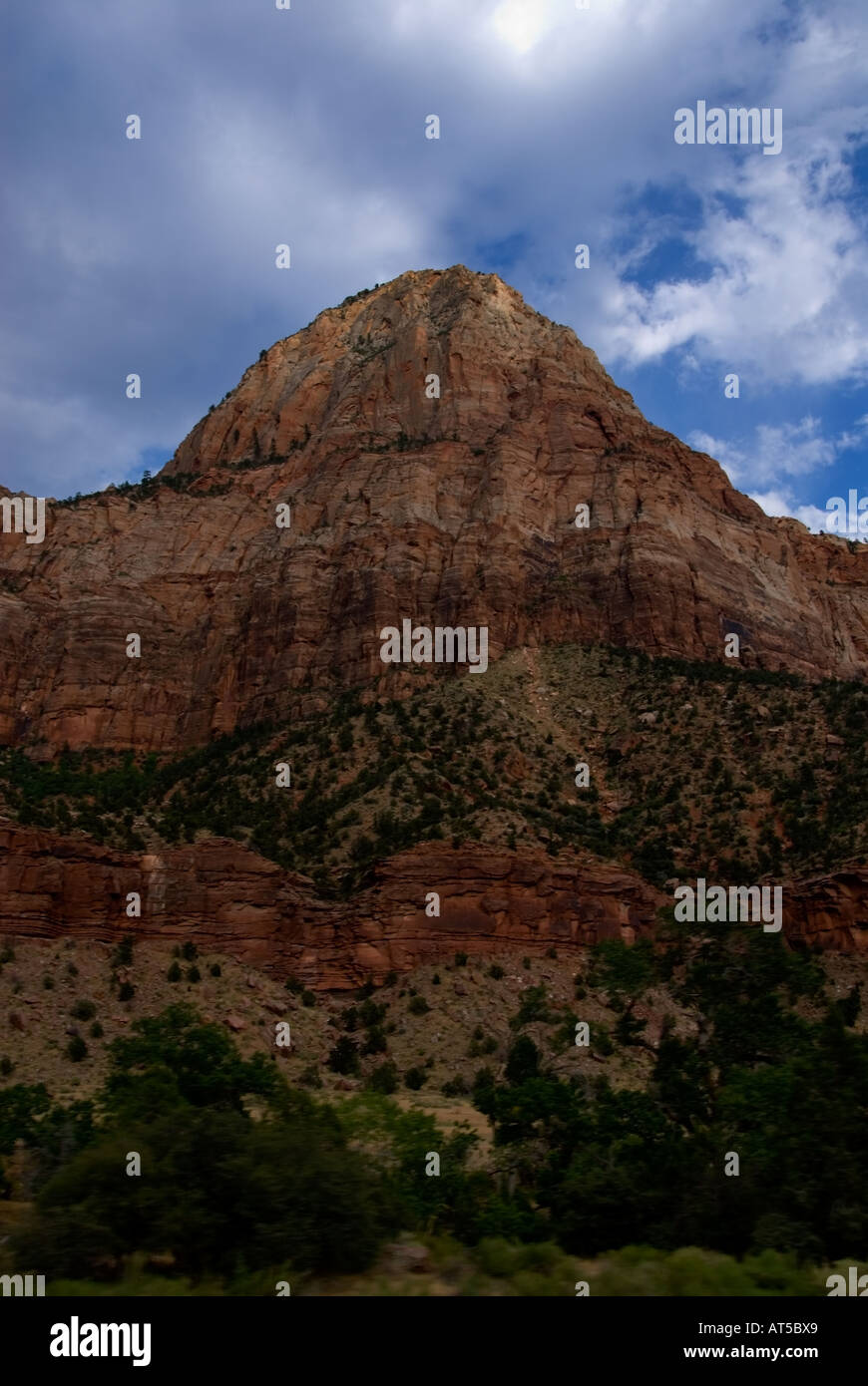 Mountain Scenery in Utah Stock Photo - Alamy