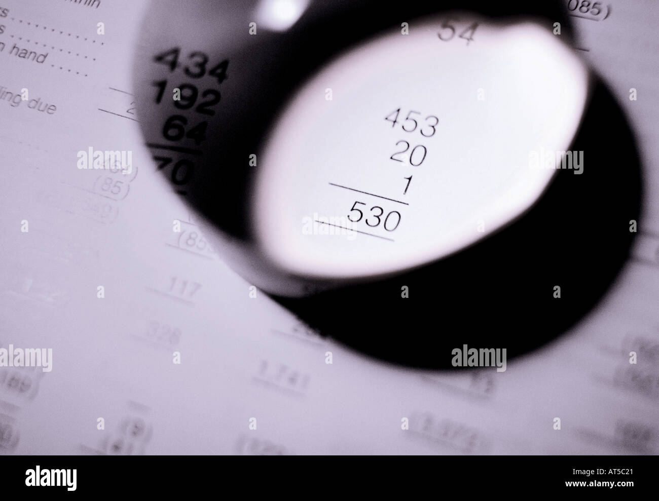 Accounts sheet hi-res stock photography and images - Alamy