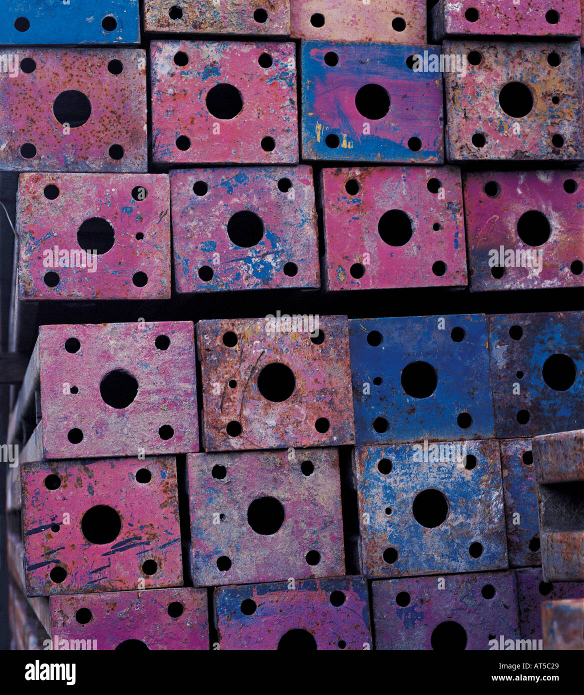 steel building materials in stack Stock Photo - Alamy