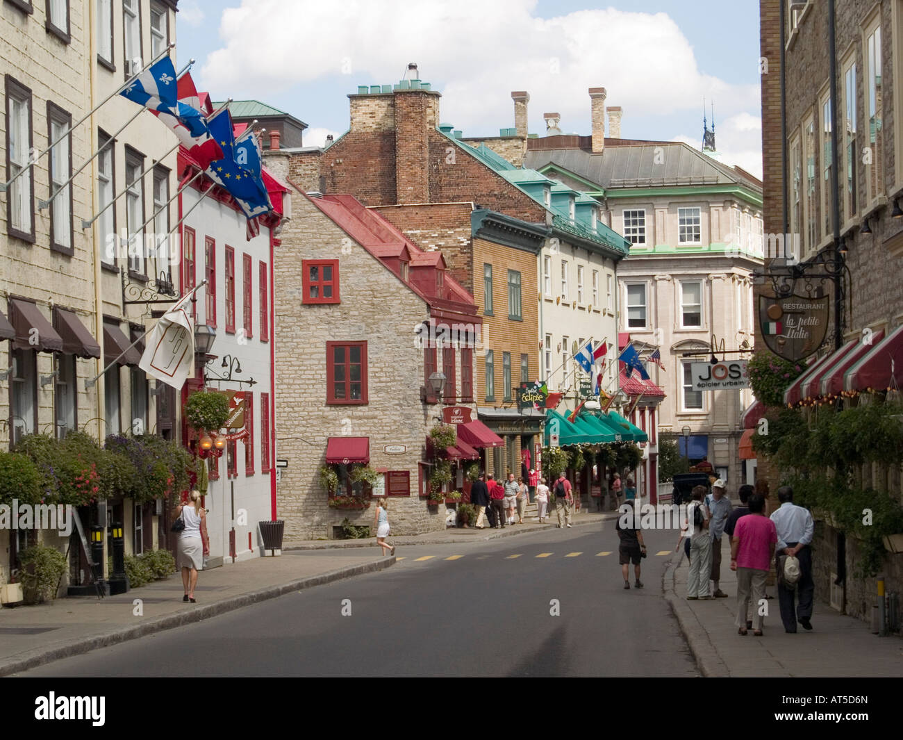 French Canadian Quebec Provincial Architecture High Resolution Stock ...