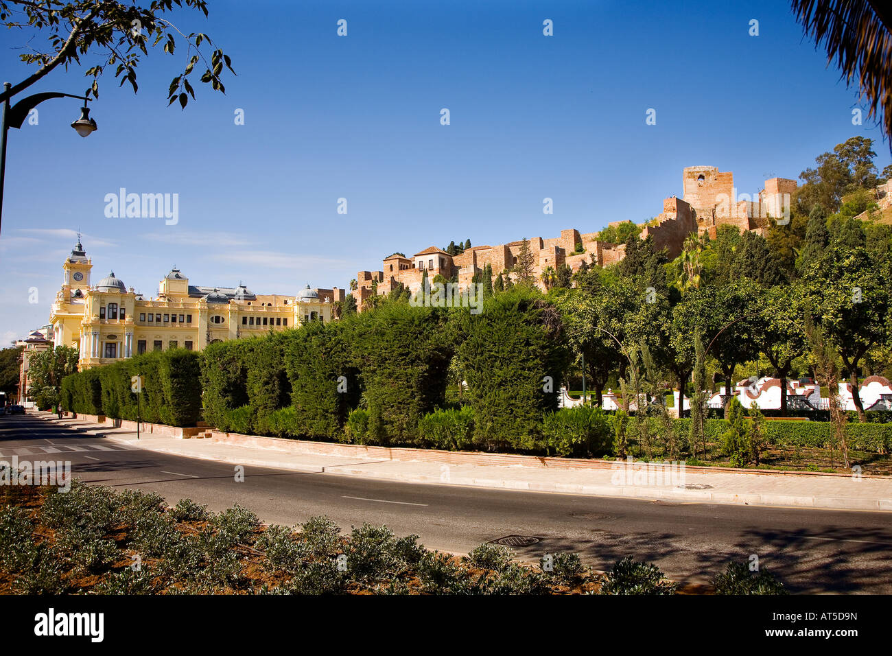 arab castle in Andalusia, Spain Stock Photo - Alamy