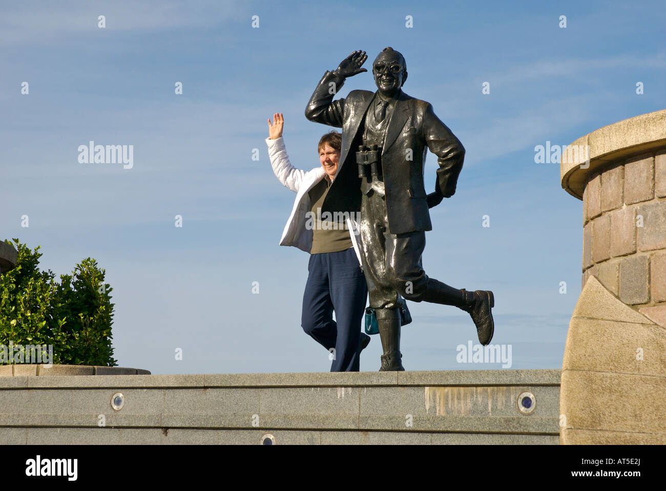 Statue comedian eric morecambe on hi-res stock photography and images ...