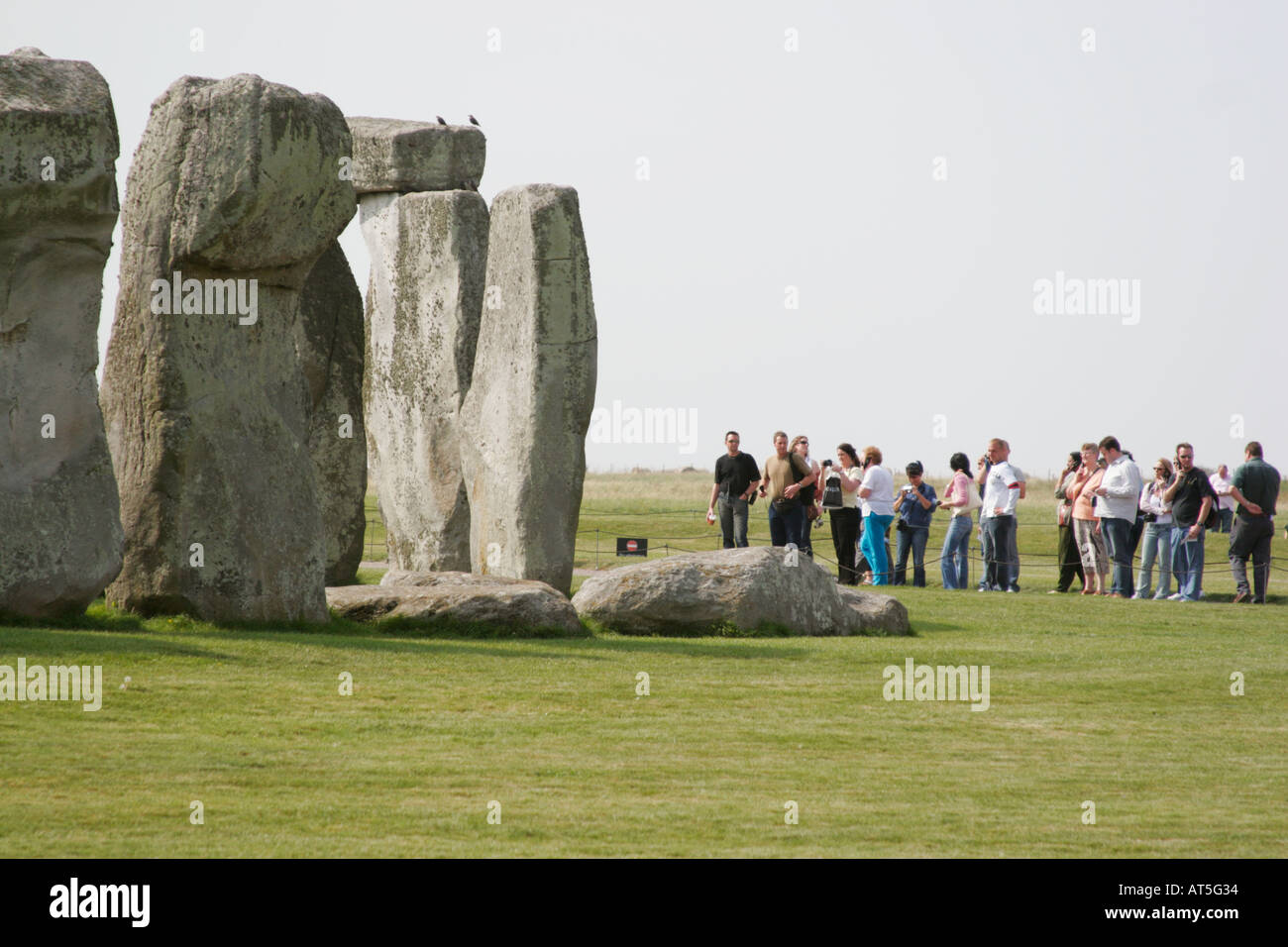 Wiltshire Stonehenge Historic standing stone circle Stock Photo - Alamy